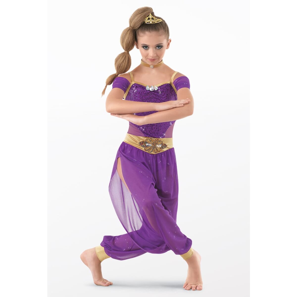 Hire Genie Purple from Costume Source | Modern and Tap dance costume ...