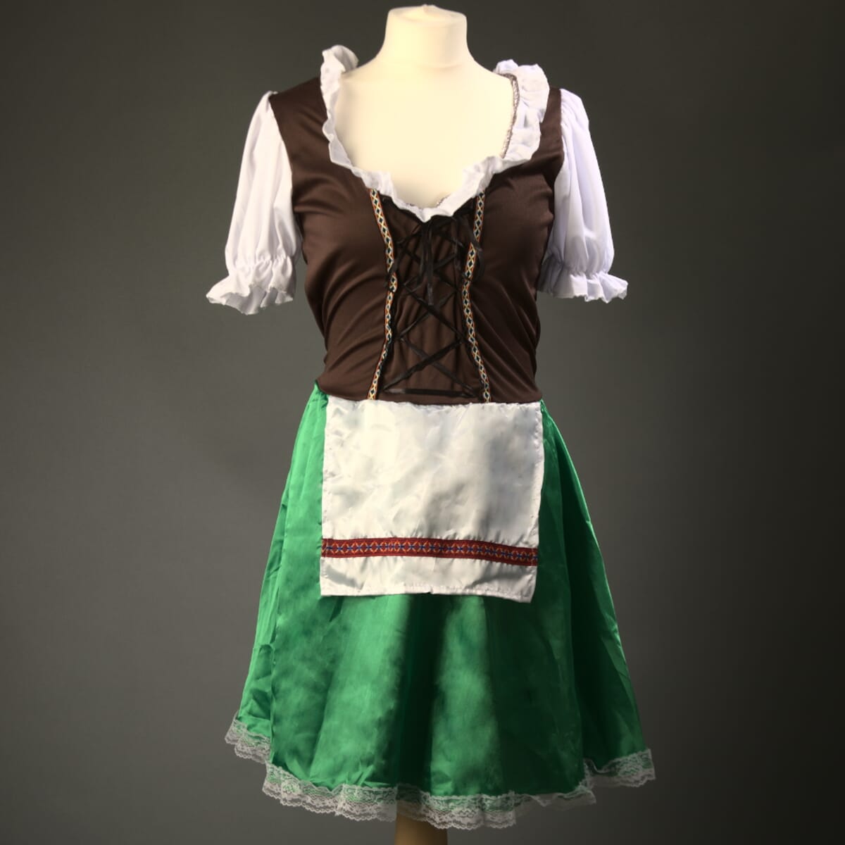 Hire Bavarian Villager Green and Dark Brown from Costume Source | Theme ...